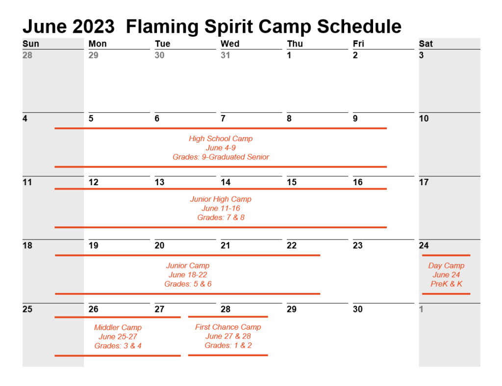 HOME - Flaming Spirit Christian Service Camp