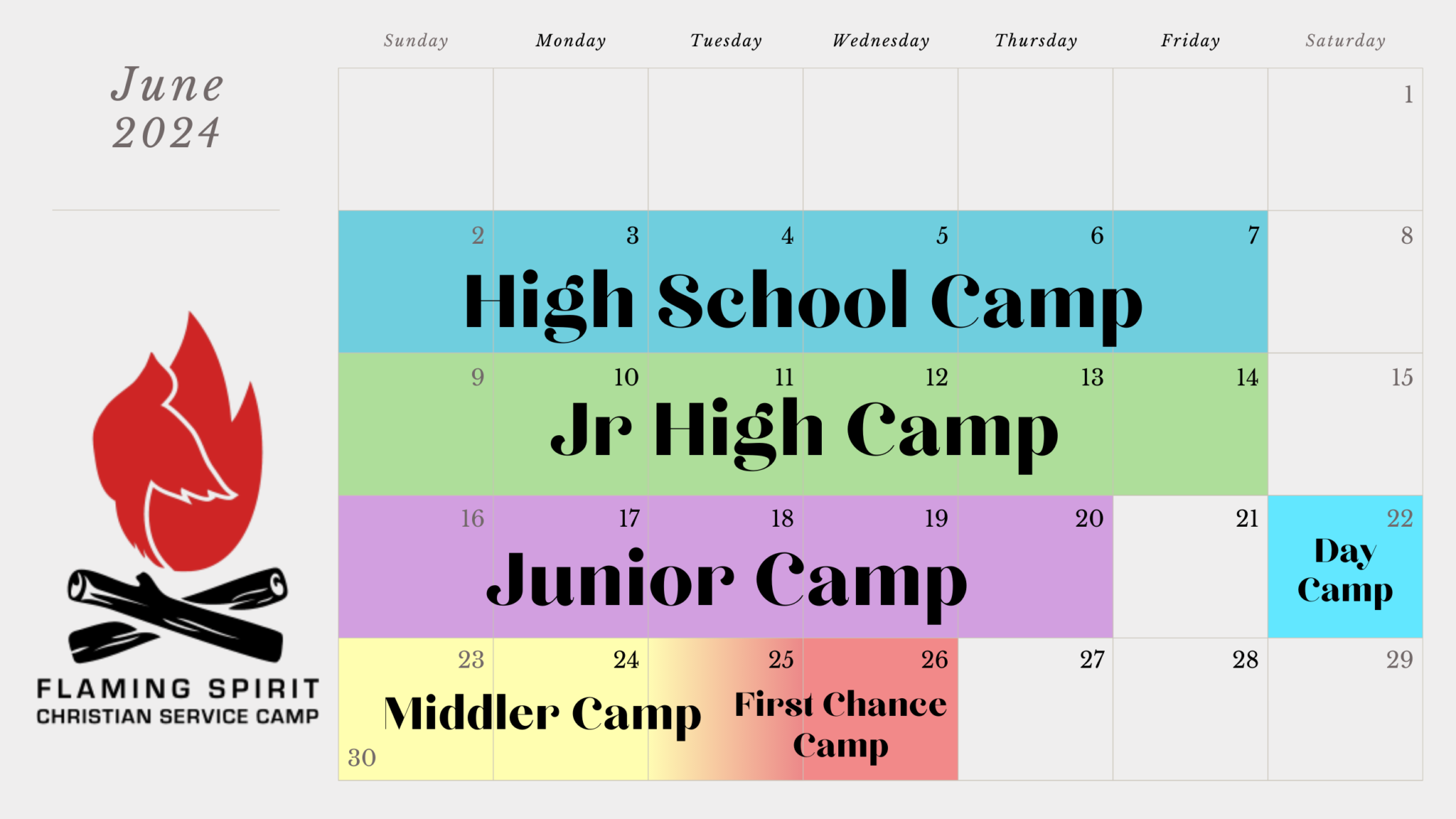 HOME - Flaming Spirit Christian Service Camp